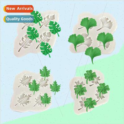 ChipKai New Leaf Turtle Leaf Clover licone Mould DIY Rustic