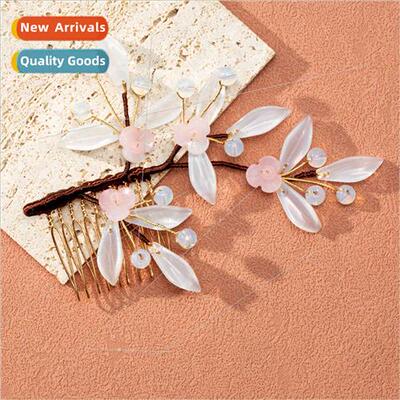 Bridal hair accessories show Wo dress cheongsam headdress fl