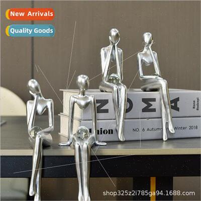 Modern character art sting ornaments living room entrance TV