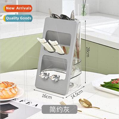 Transparent Multifunctional Chopsticks Cage Home Kchen Count