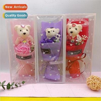 Cartoon bear bouquet Teacher Day Valentine Day gift simulati