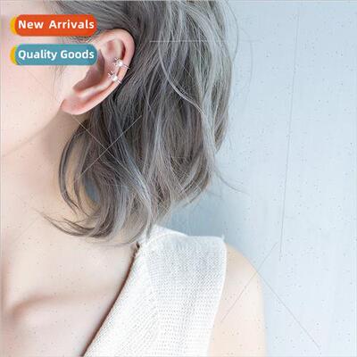 Cute antler ear clips Christmas atmosphere sense earrings fe