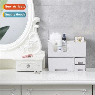 Drawer Cosmetic Organizer mple Solid Color Cosmetic Case Jap