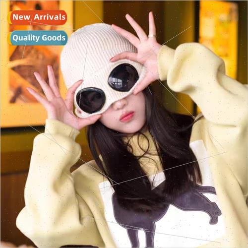 Autumn winter men women windpromirror padded ski cap Americ
