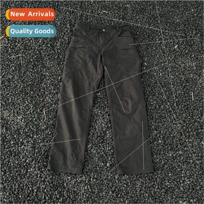 Fall winter cargo American retro milary bird pants multi-poc