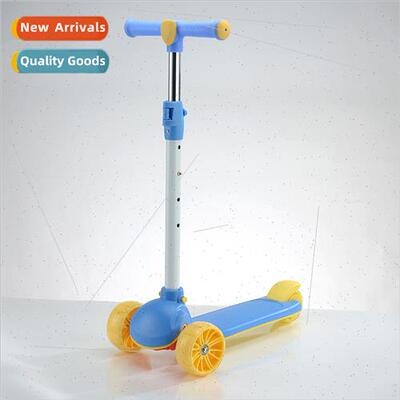 Rideable scooter girls boys 1-2-3-6 years old three-wheeled