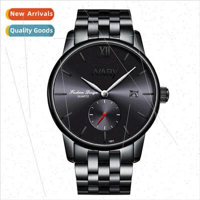 New men quartz business fashion watch simple generous waterp