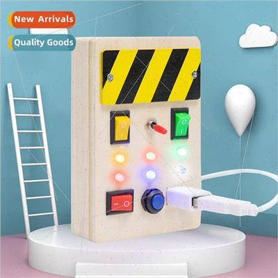 Red green light swch power busy board children early childho
