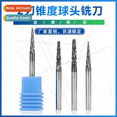 NEW 2-Flute Taper Ball End Mills Black Coated Wood Metal Eng