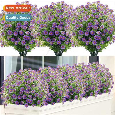 Artificial eucalyptus eucalyptus leaves daisy plastic fake f