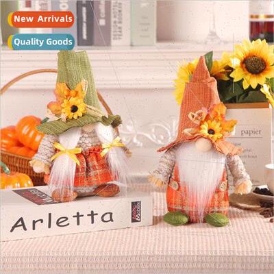 Thanksgiving Sunflower Faceless Doll Creative Rudolph Doll D