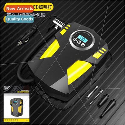 Car inflator pump digal display portable electric 12v tire i