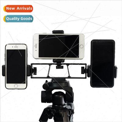 Universal cell phone three in one multi-camera anchor video