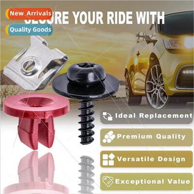 10PCS Metal Nut Kit T30 Quick Wire Bolt适用Ford Lincoln Unde