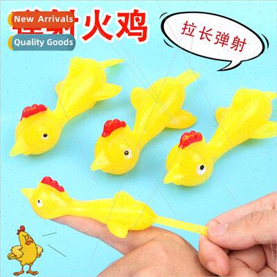 Catapult turkey TPR launch chick fun toy catapult chick new