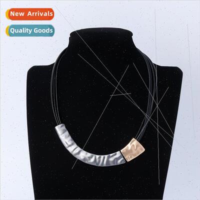 New Hundreds atmospheric necklace Europe alloy color collisi
