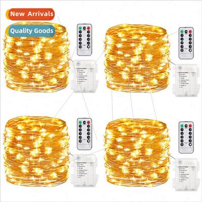 String lights copper wire lights led colorful lights flashin