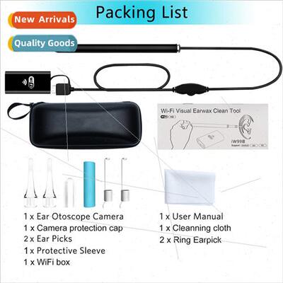 wifi visual ear spoons digging out ears magnifying endoscope