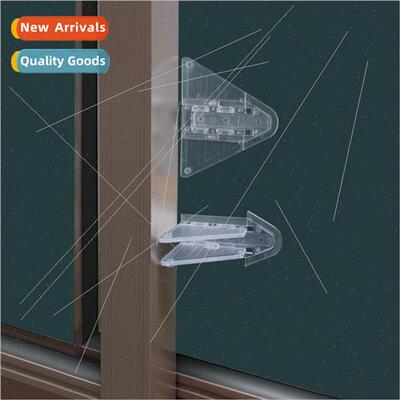 Sliding door sliding window lock anti-fall child safety lock