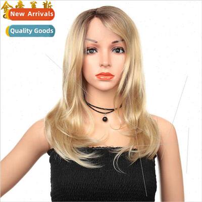 Front Lace Headcover 20 inch Chemical Fiber Hair African Wom