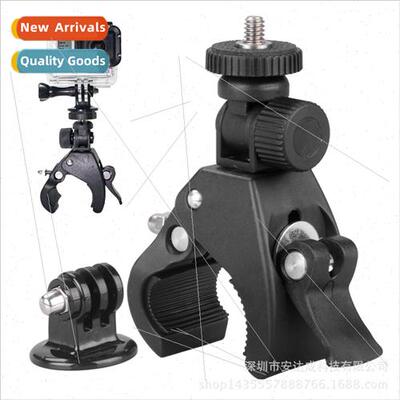 适用GOPRO hero10 9 8 7 bike large diameter bracket clamp mot