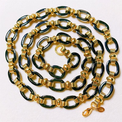 黑金毛衣链JoanRivers