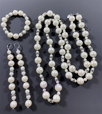 琉璃珍珠套装JOANRIVERS打标