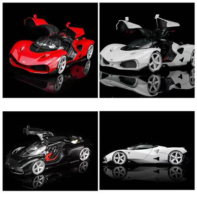 MH MOTORHELIX 1:18 尼禄 Nilu 27 限量 超跑合金汽车模型 收藏
