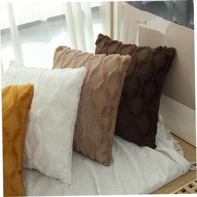 Nordic sofa pillow cushion cover corduroy striped pillowcase