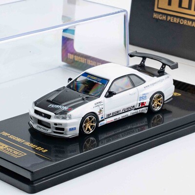 日产GT-RR34164合金车模
