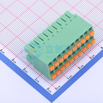 插拔式接线端子 KF2EDGKNH-3.81-2*10P P=3.81mm 插头 电子元器件