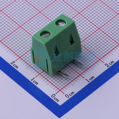 螺钉式接线端子 KF128R-7.5-2P 弯插,P=7.5mm 1x2P 电子元器件