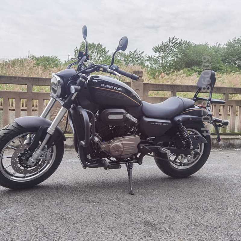 适用钱江闪300S保险杠QJ300-12R前护杠防摔闪500竞技杠靠背后边包_虎窝淘