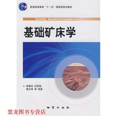 【正版书籍】 基础矿床学 薛春纪 等编著 地质出版社