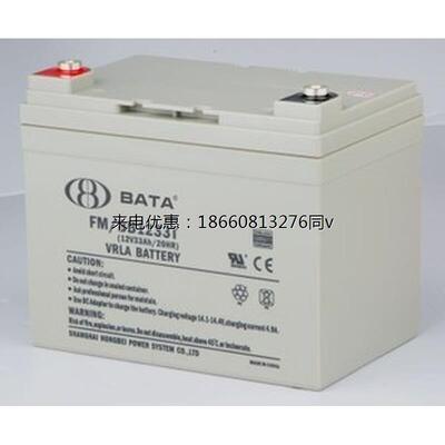 鸿贝蓄电池FM/BB1240T铅酸12V40AH 直流屏UPS主机12V电瓶电源包邮