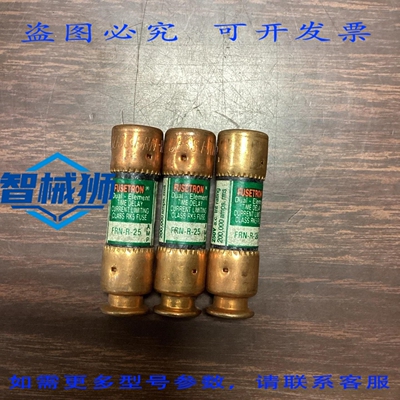 原装供应 BUSSMANN FUSETRON FRN-R-25 FRNR25 25安培 250伏双元