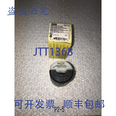 原装供应Hubbell HBL4779C 15 安培旋锁式电源线 NEMA L7-15R