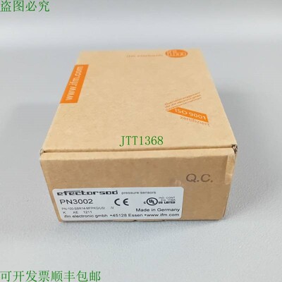 原装供应IFM PN3002 PN-100-SBR14-MFPKG/OVP