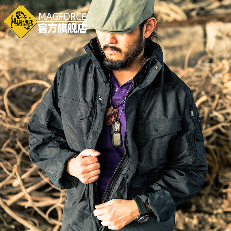 MAGFORCE麦格霍斯C1104工装男户外战术外套M65夹克休闲衣春秋机车_虎窝淘