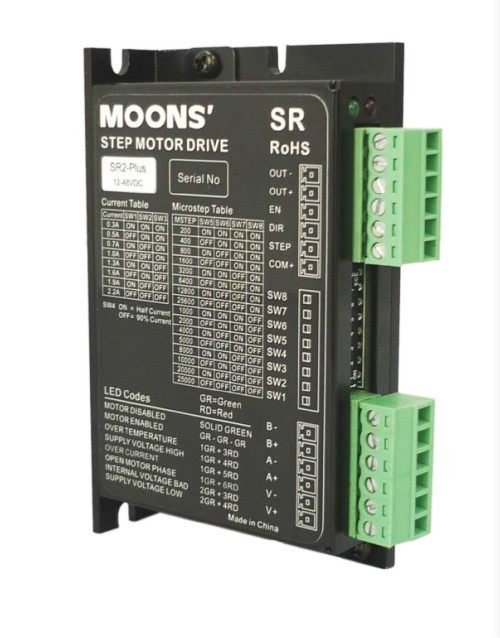 鸣志MOONS步进驱动器SR4-Plus SR2 SR8-Plus 3RAC2 3SR8-Plus_虎窝淘