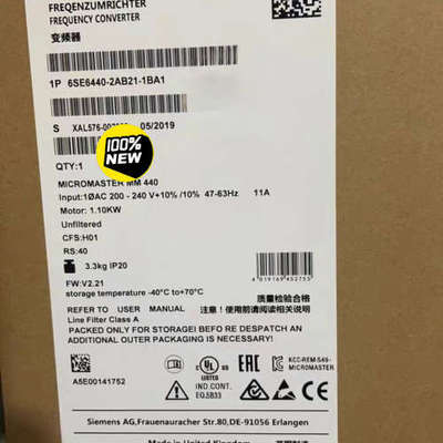 6SE6440-2AB21-1BA1 MM440变议价