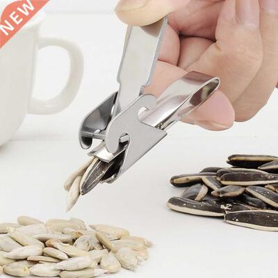Stainless Steel Nut Sheller Peanut Pincers Melon Seeds Opene