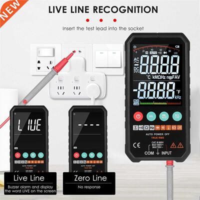 FY107B/FY107C Digital Multimeter 6000 Counts Professional
