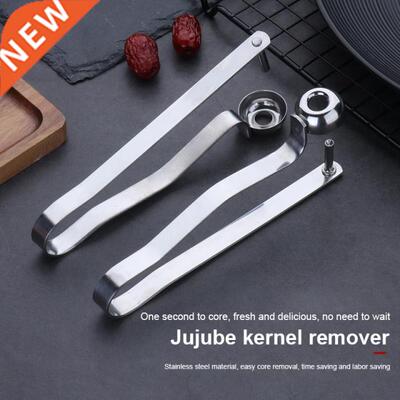 Kitchen Cherry Pitters Long Handle Stainless Steel Fruit Cor