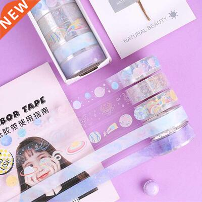 Washi Tape 5Pcs/Set Stickers Washitape School Supplies Stati