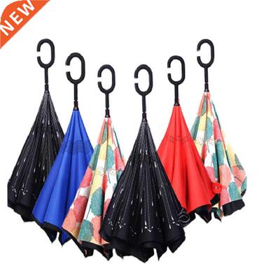 Delle Donne di Doppio Strato Invertito Ombrello ombrellone