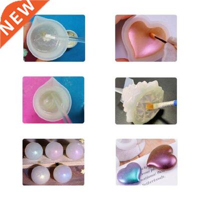 24 Pcs/set Pearlescent Powder Mica Glitter Sliam  Crafts