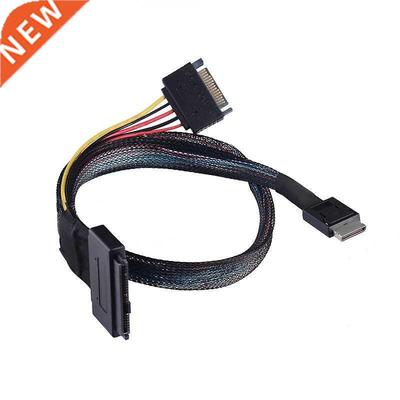 Sff8611 38p To U.2 SAS Sff-8639 + 15p SATA Power Supply
