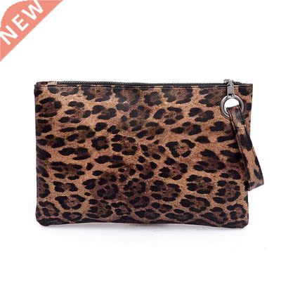 Casual Bags for Women 2021 Animal Print Leopd Clutch Femal