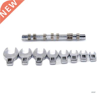 3/8 Inch Drive Crowfoot Wrench Set Carbon Steel Polished wit